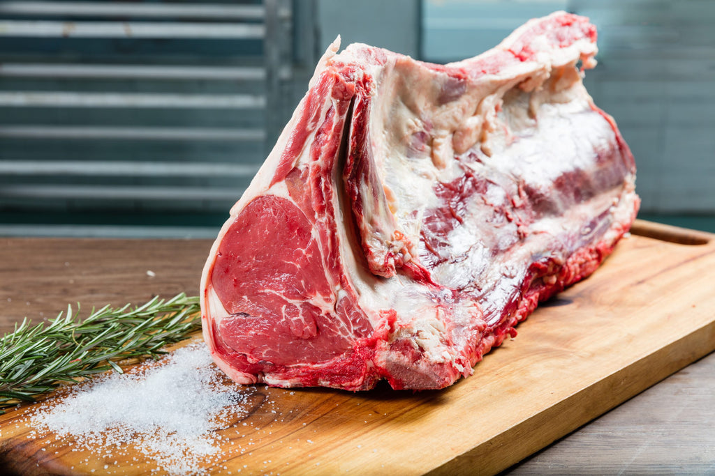 Halal T-Bone steak (Bone in Sirloin)– Premier Halal Butchers
